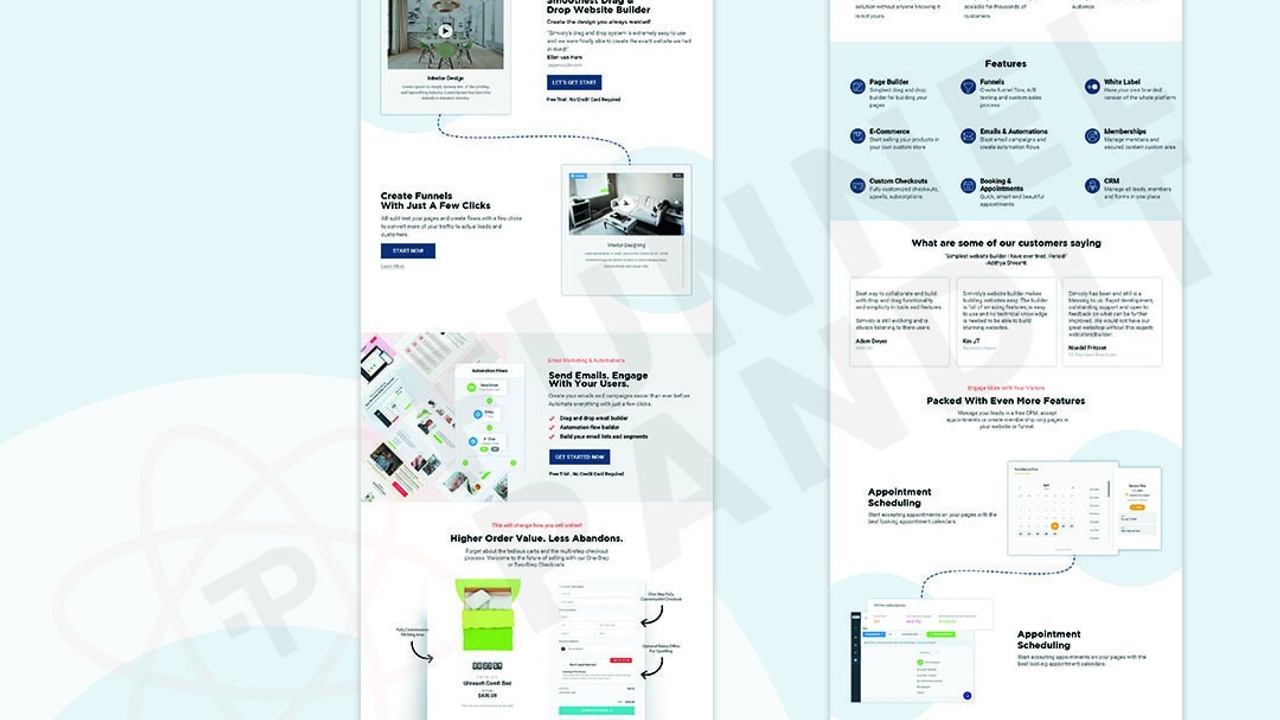 Professional GHL Landing Page Template for Leads
