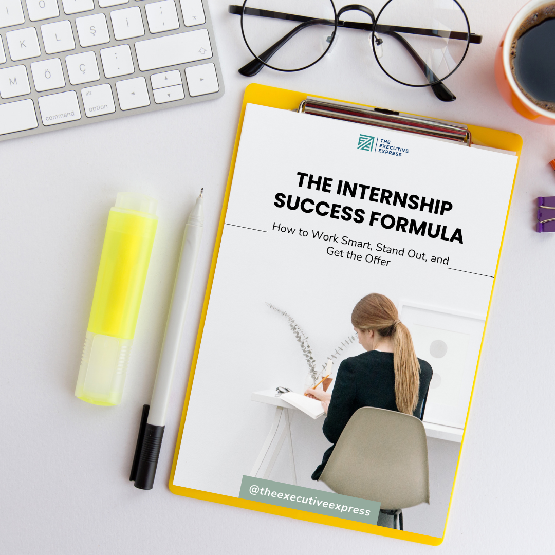 Book Your Spot in The Internship Success Formula