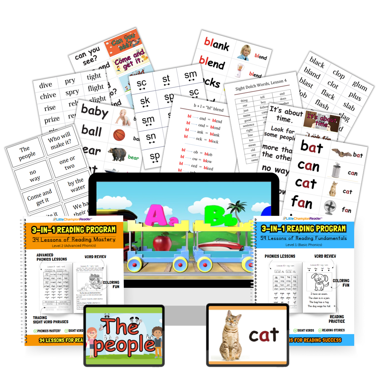 Little Champion Reader 3-in-1 Reading Fundamentals and Reading Mastery ...