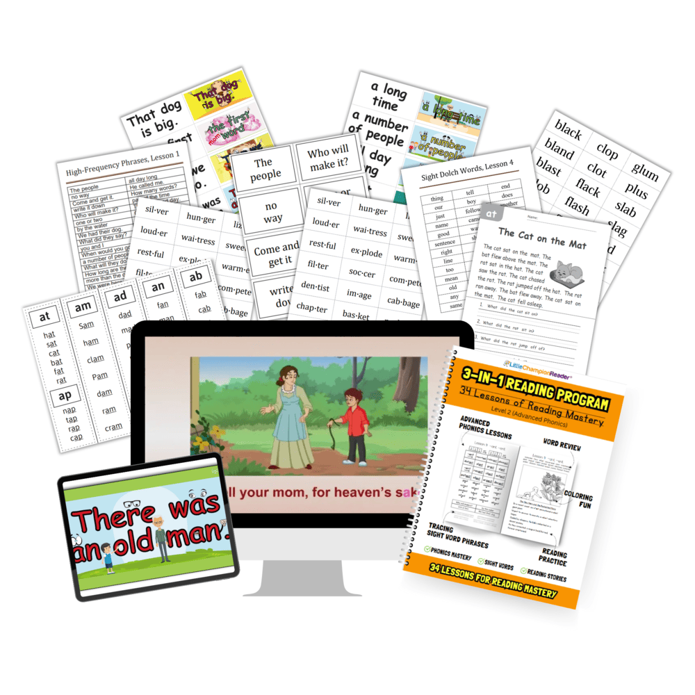 Little Champion Reader Reading Mastery Advanced Phonics Program [Level 2]