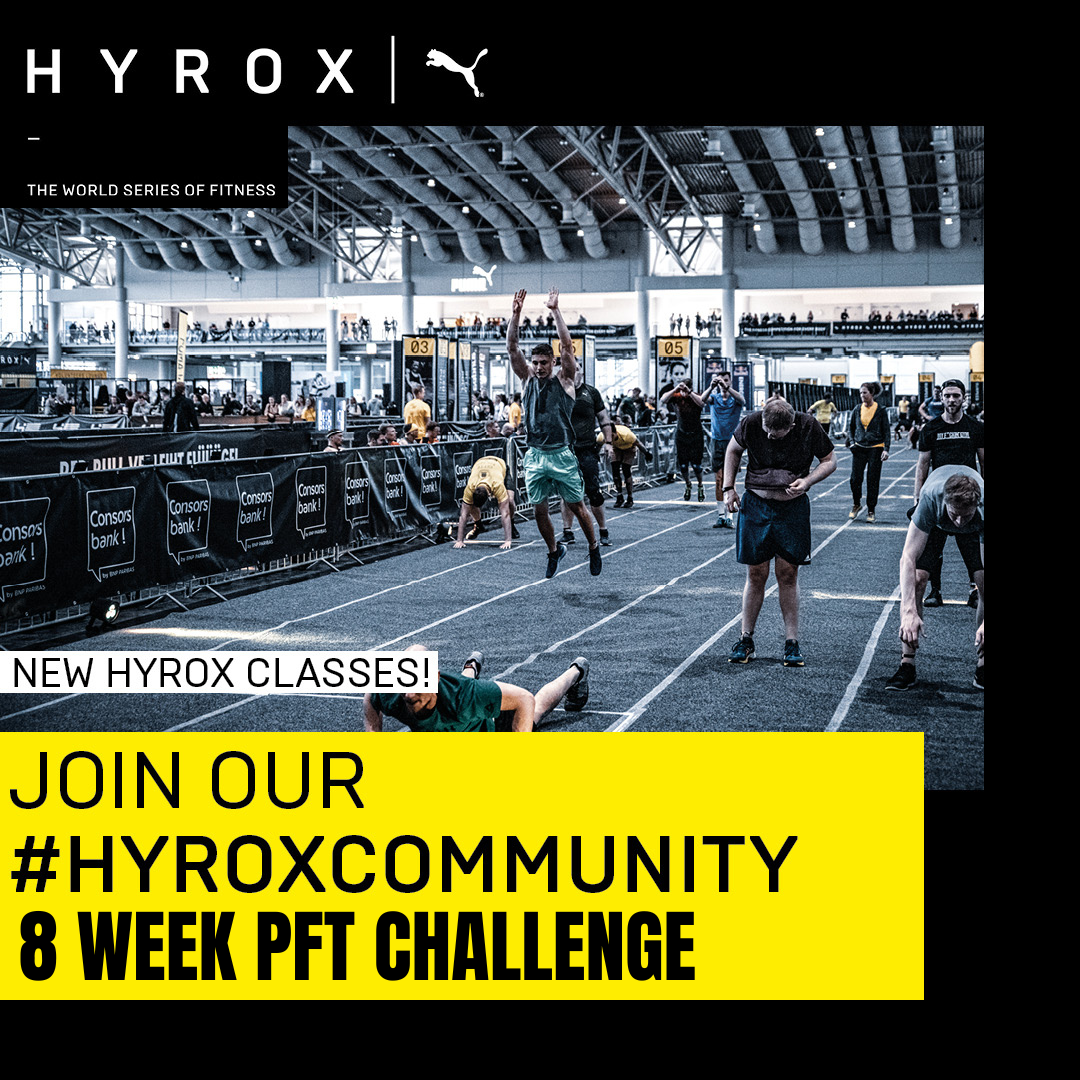 JOIN THE HYROX MOVEMENT @ MAN O' WAR FITNESS