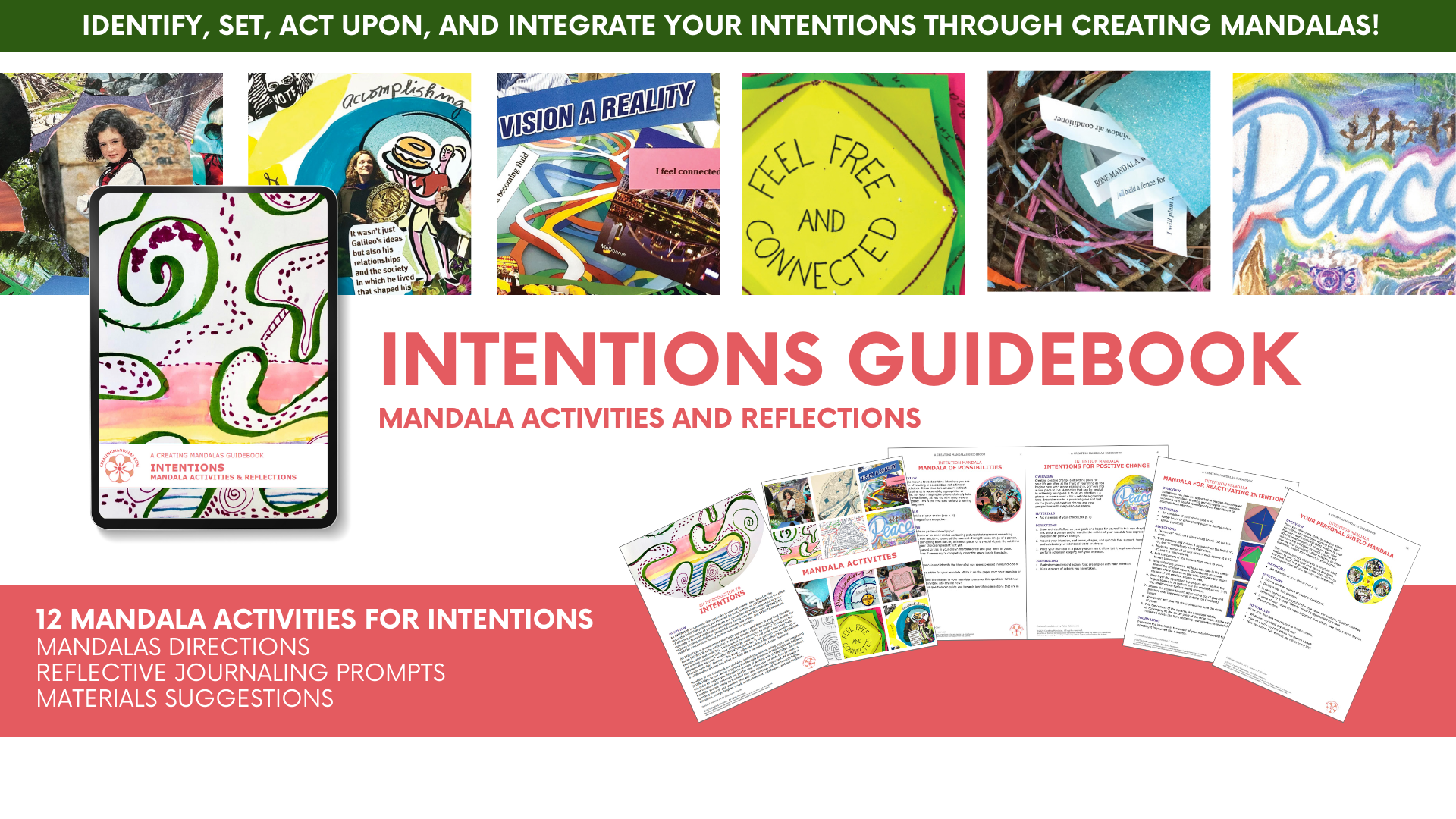 CREATING MANDALAS - Intentions Guidebook