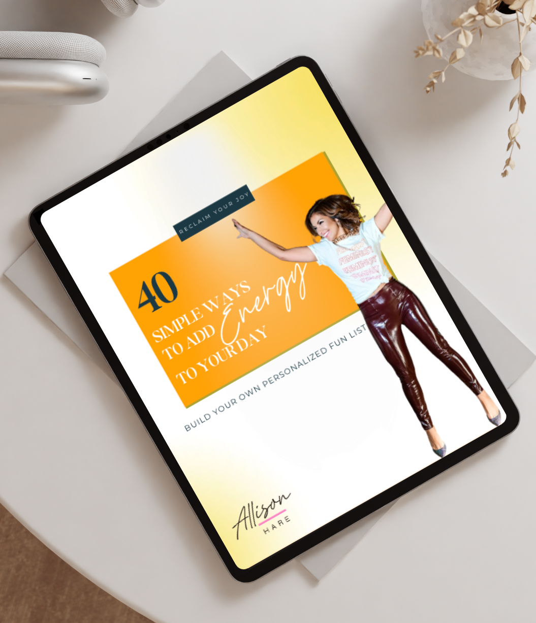 The 40 Simple Ways to Add Energy to Your Day | Allison Hare
