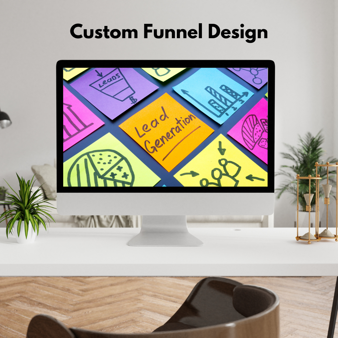 Custom Funnel Page Design – $1,000 per Page