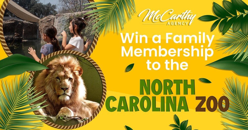 Giveaway: Win a Family Plus Membership to the North Carolina Zoo