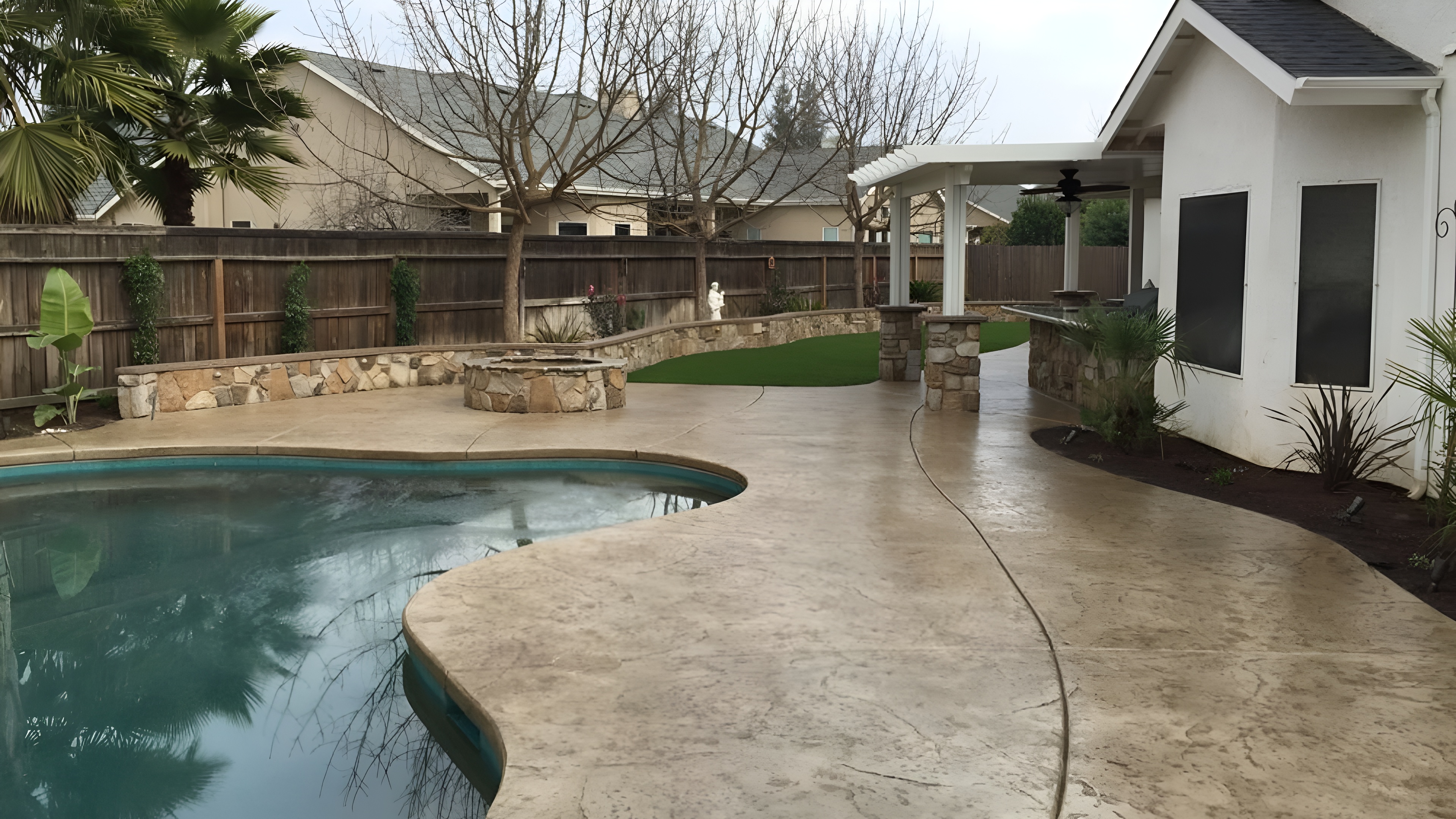 Salas Concrete Inc | Exposed aggregate concrete Clovis, CA