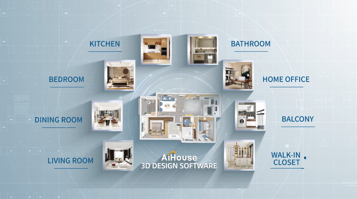 AiHouse – AI-powered 3D interior design and quotation software
