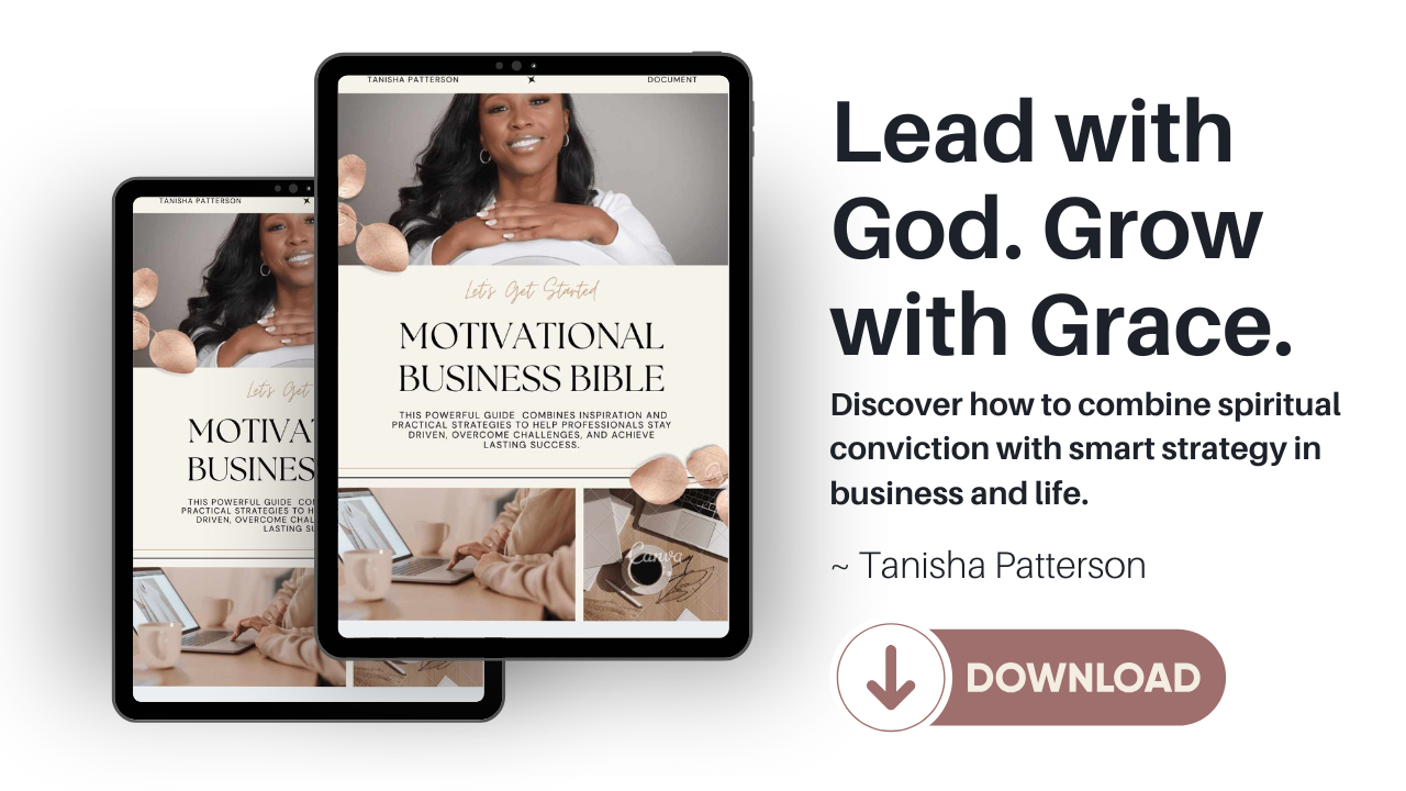 Free Faith-Based Business Guide for Women | Motivational Bible