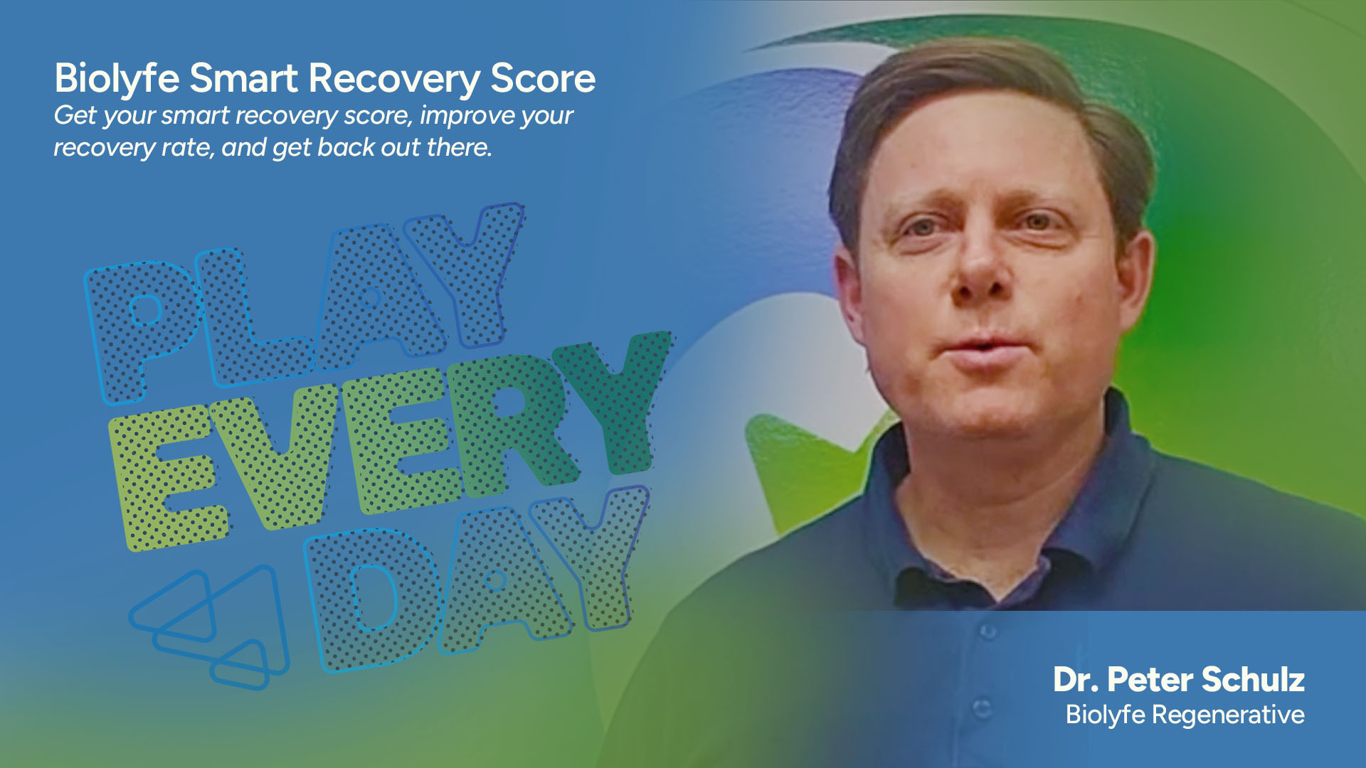 Biolyfe Smart Recovery Score | Play Every Day