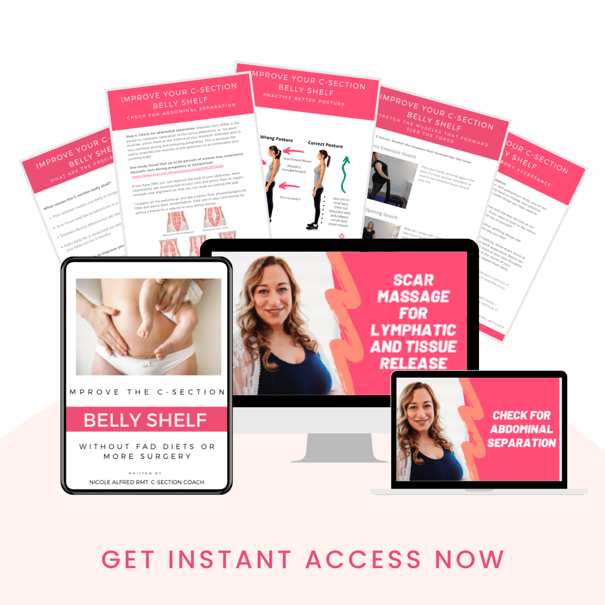 Discover How To Minimize The C-section Belly Shelf