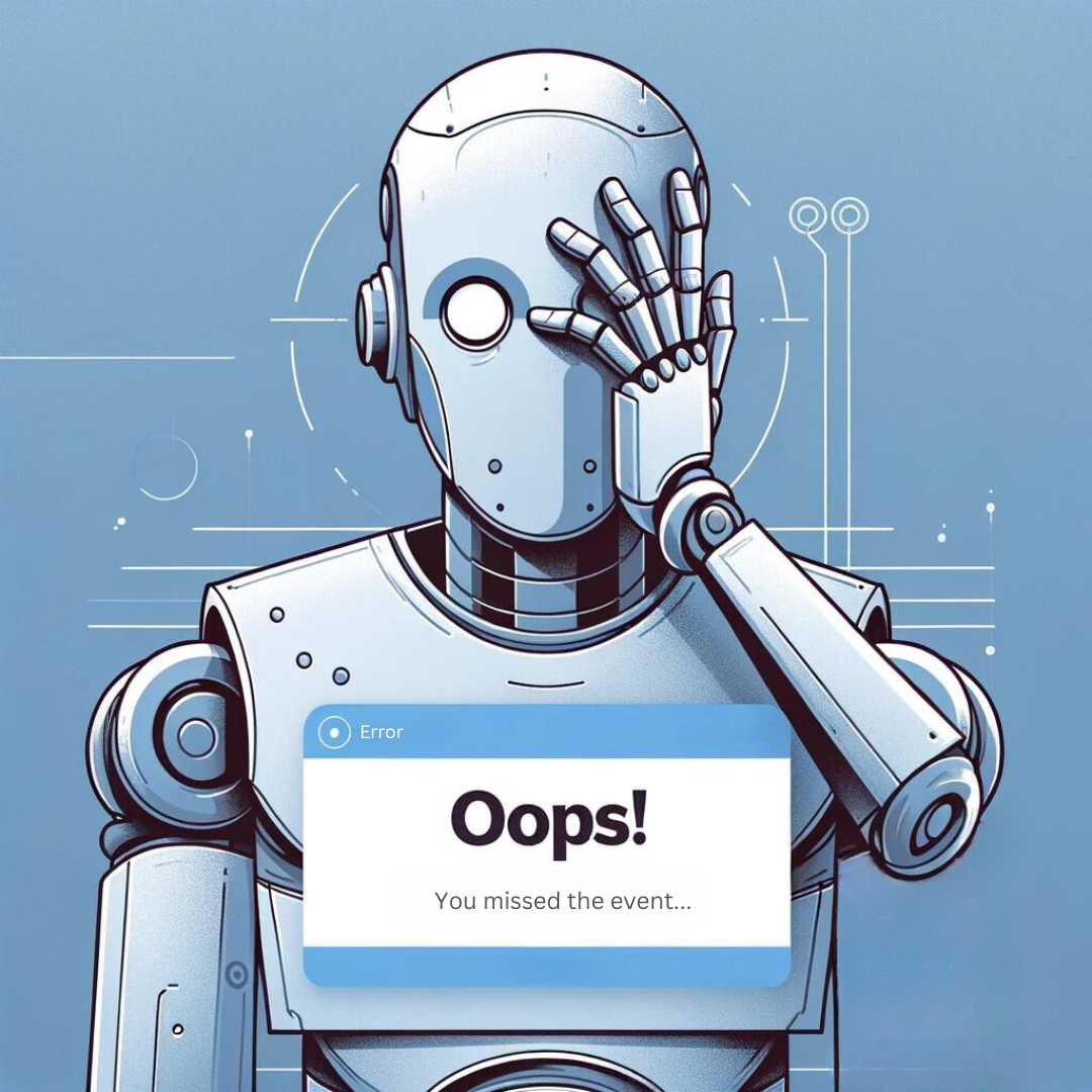 Oops! You missed the event...