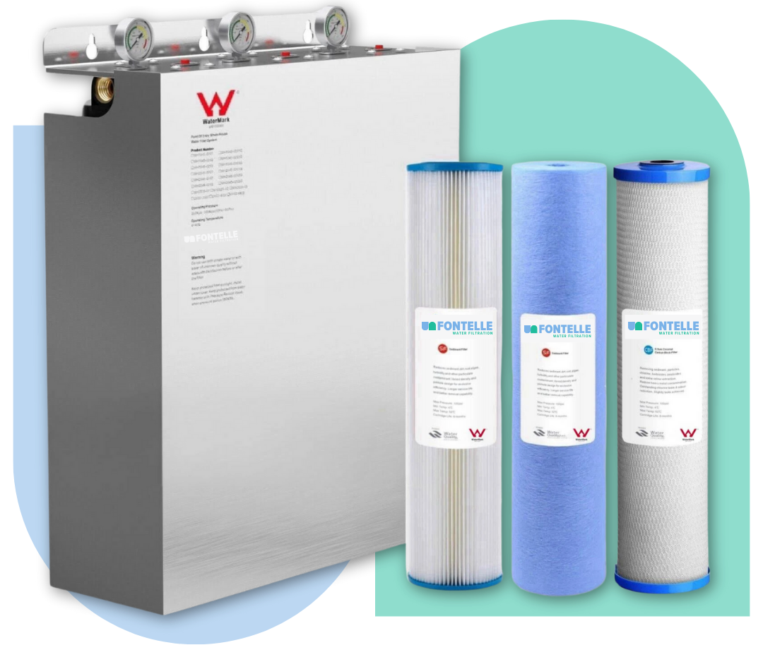 3-Stage Whole House Water Filter System | Clean, Pure Water at Home.