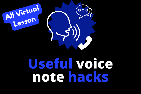 Voice Note Hack to Help With Prospecting