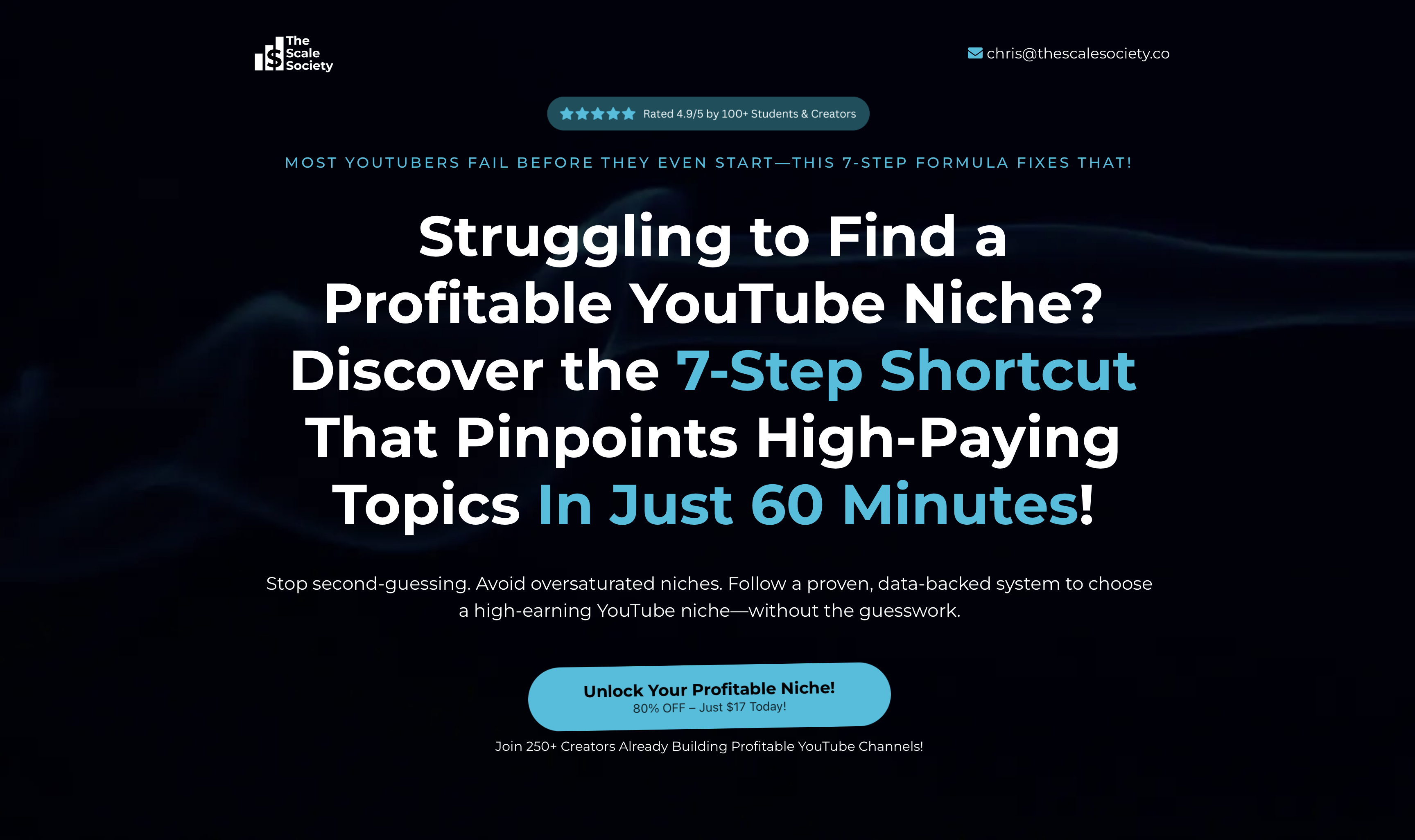 Find a High-Paying YouTube Niche in 60 Min – 7-Step Shortcut