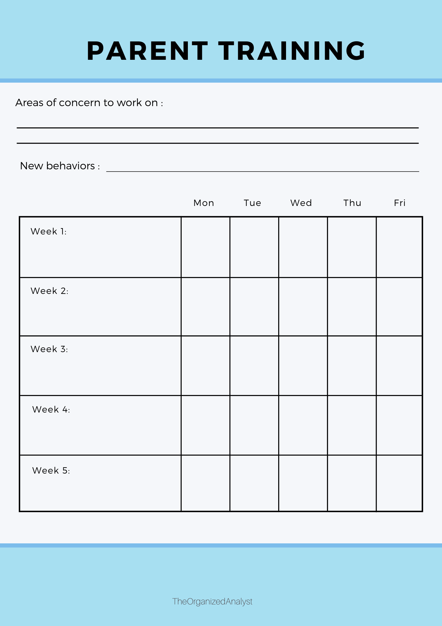 Parent Training Bundle