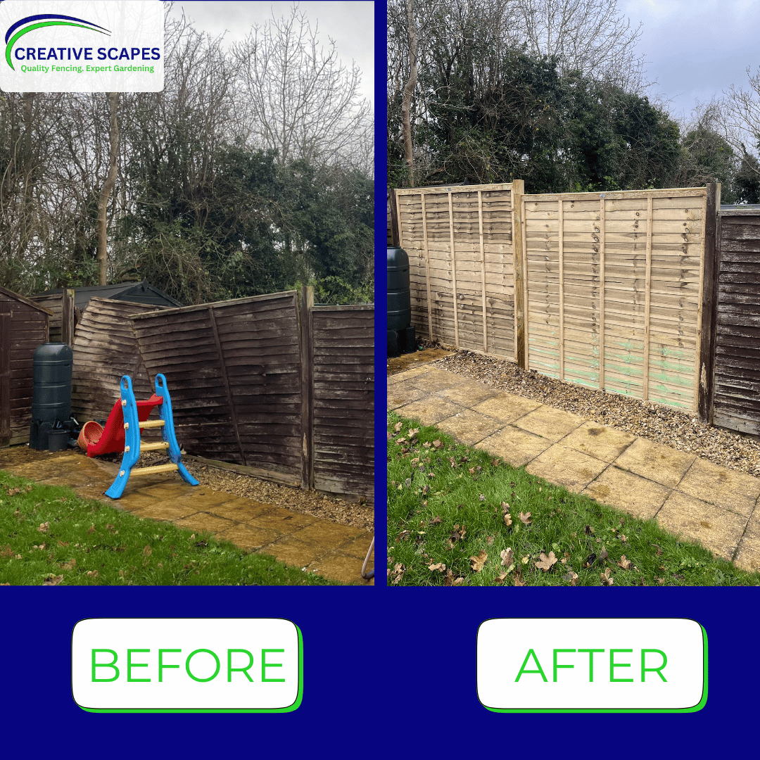 Fence Panel Replacement in Oxford & Oxfordshire