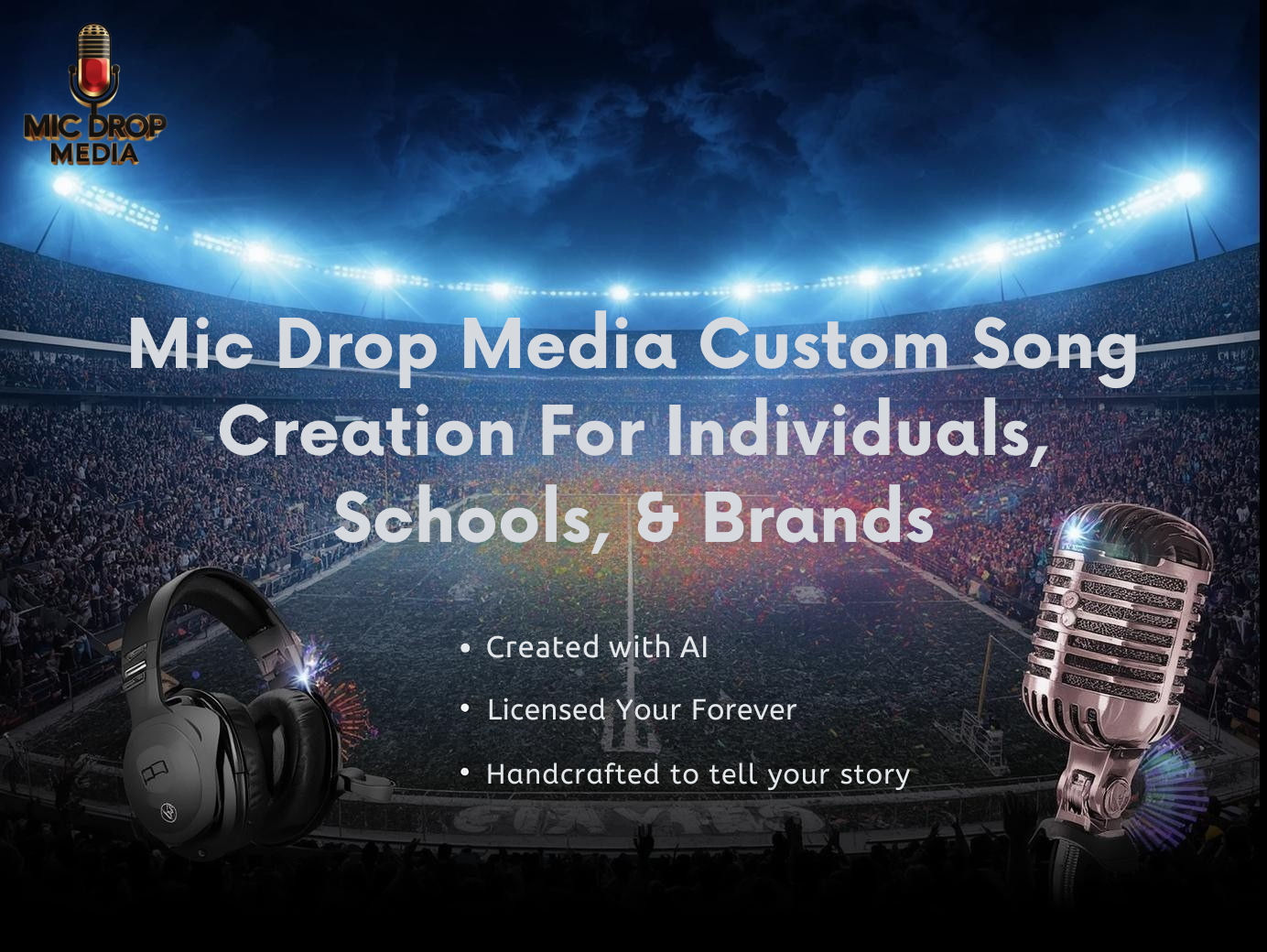 Custom Songs for Individuals, Schools & Brands | Mic Drop Media