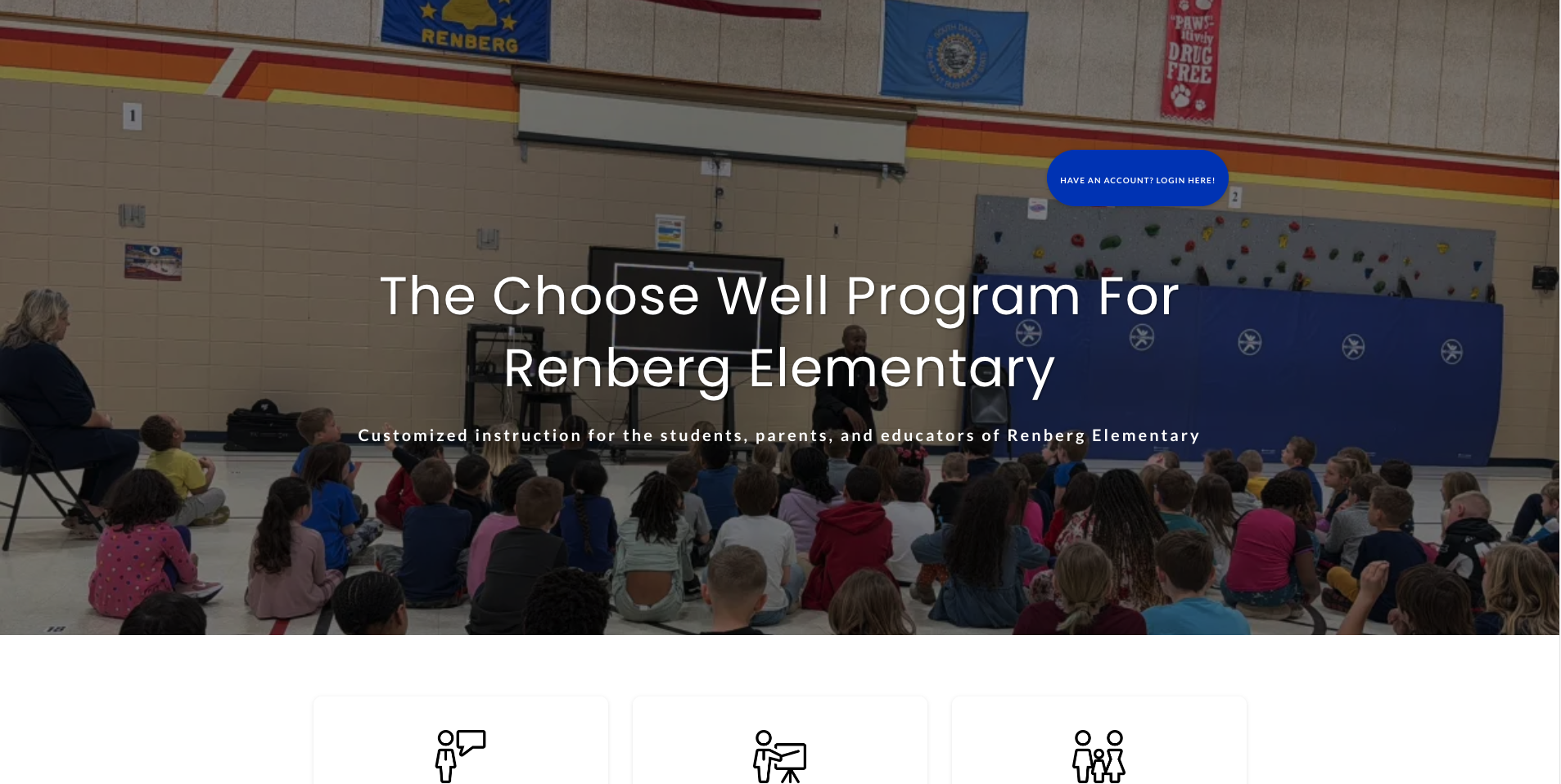 Renberg Elementary Choose Well Program
