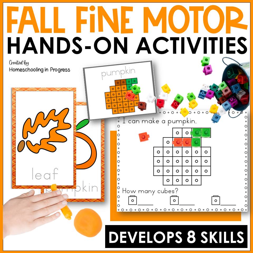 Fall Fine Motor Preschool Activities