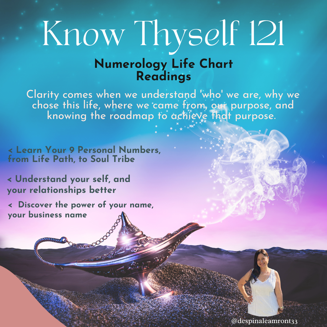 'Know Thyself' Numerology Life Chart Reading