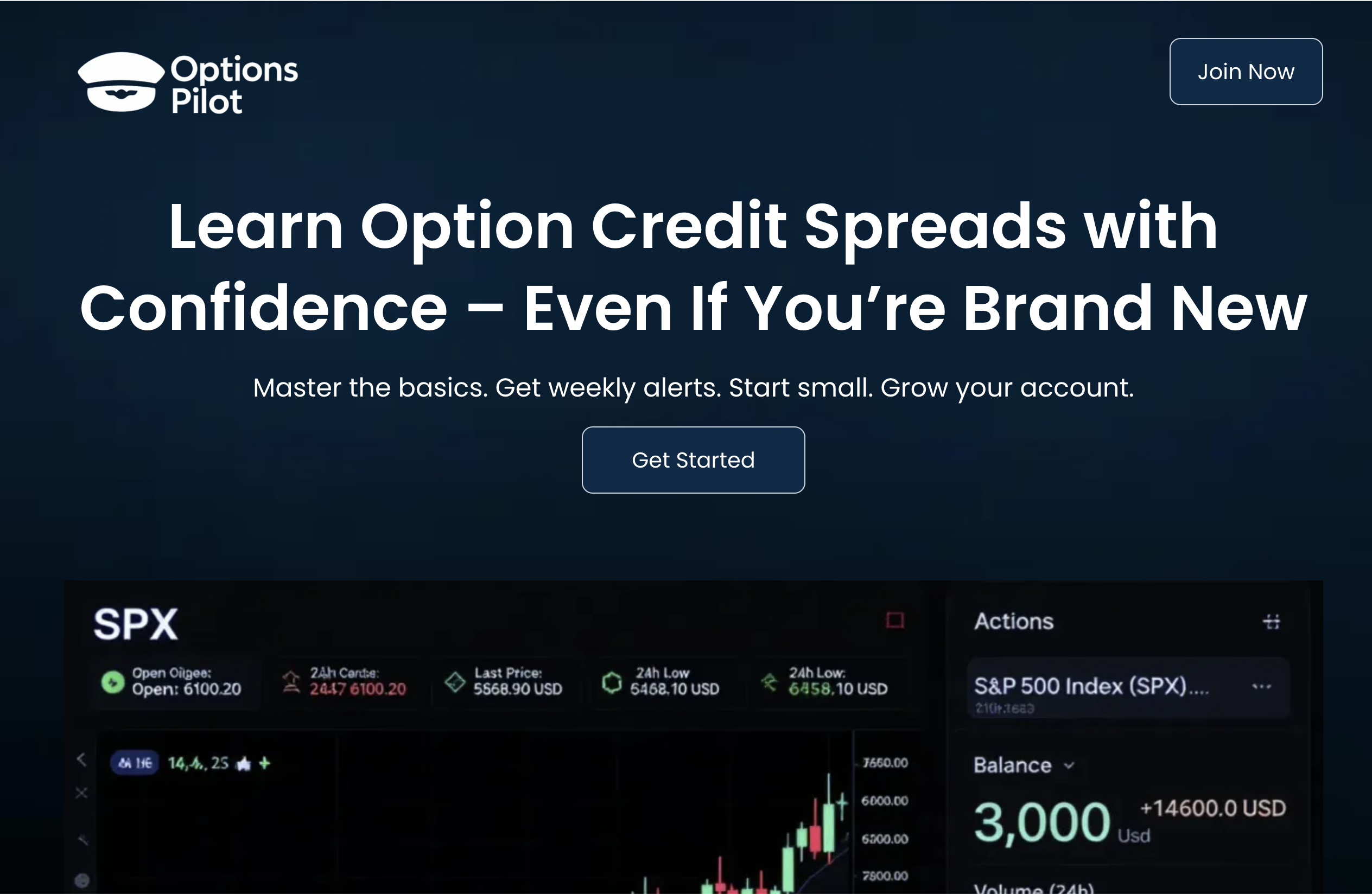 Options Pilot - Learn Option Credit Spreads with Confidence