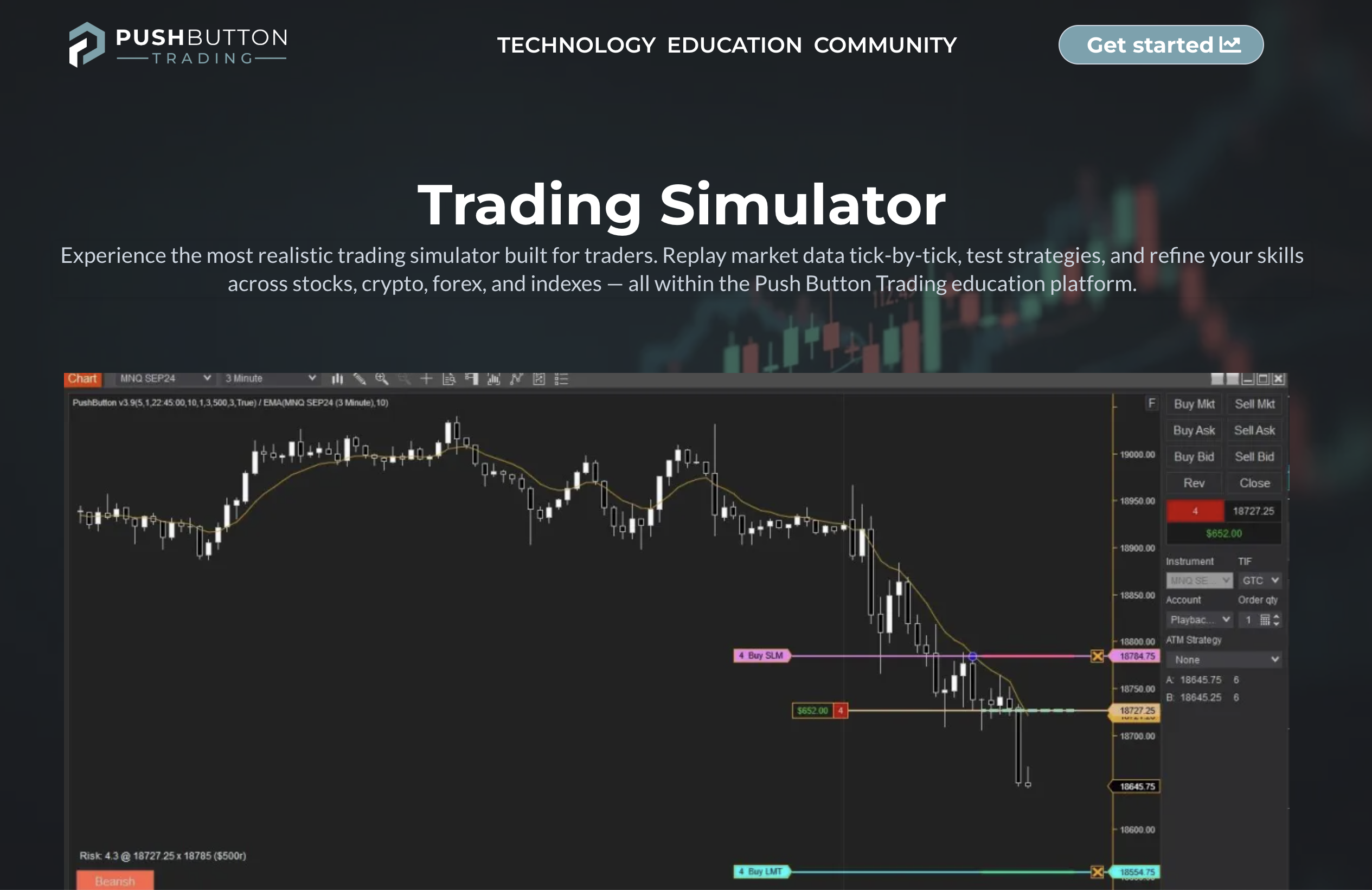 Online Trading Simulator | Realistic Market Practice