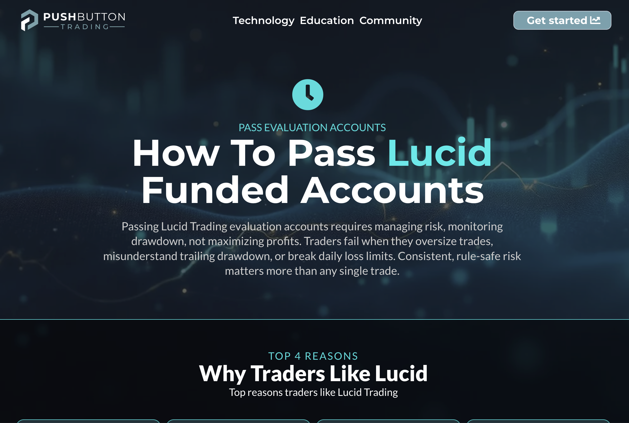 How to Pass Lucid Funded Accounts | Push Button Trading