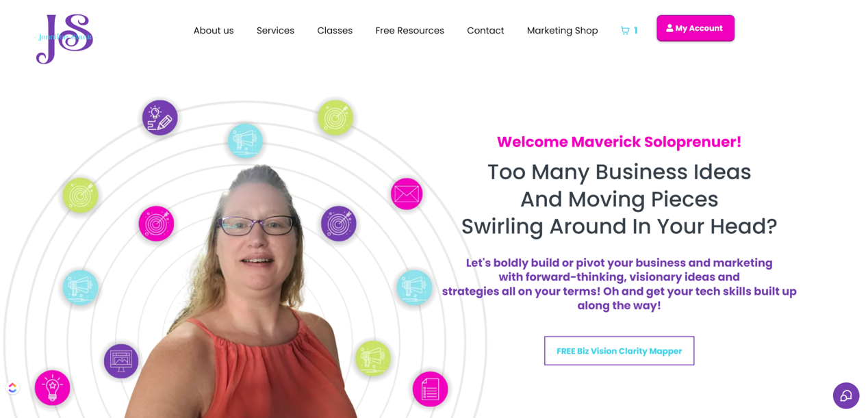 Jen Slack | Biz & Marketing Consultant & Strategist