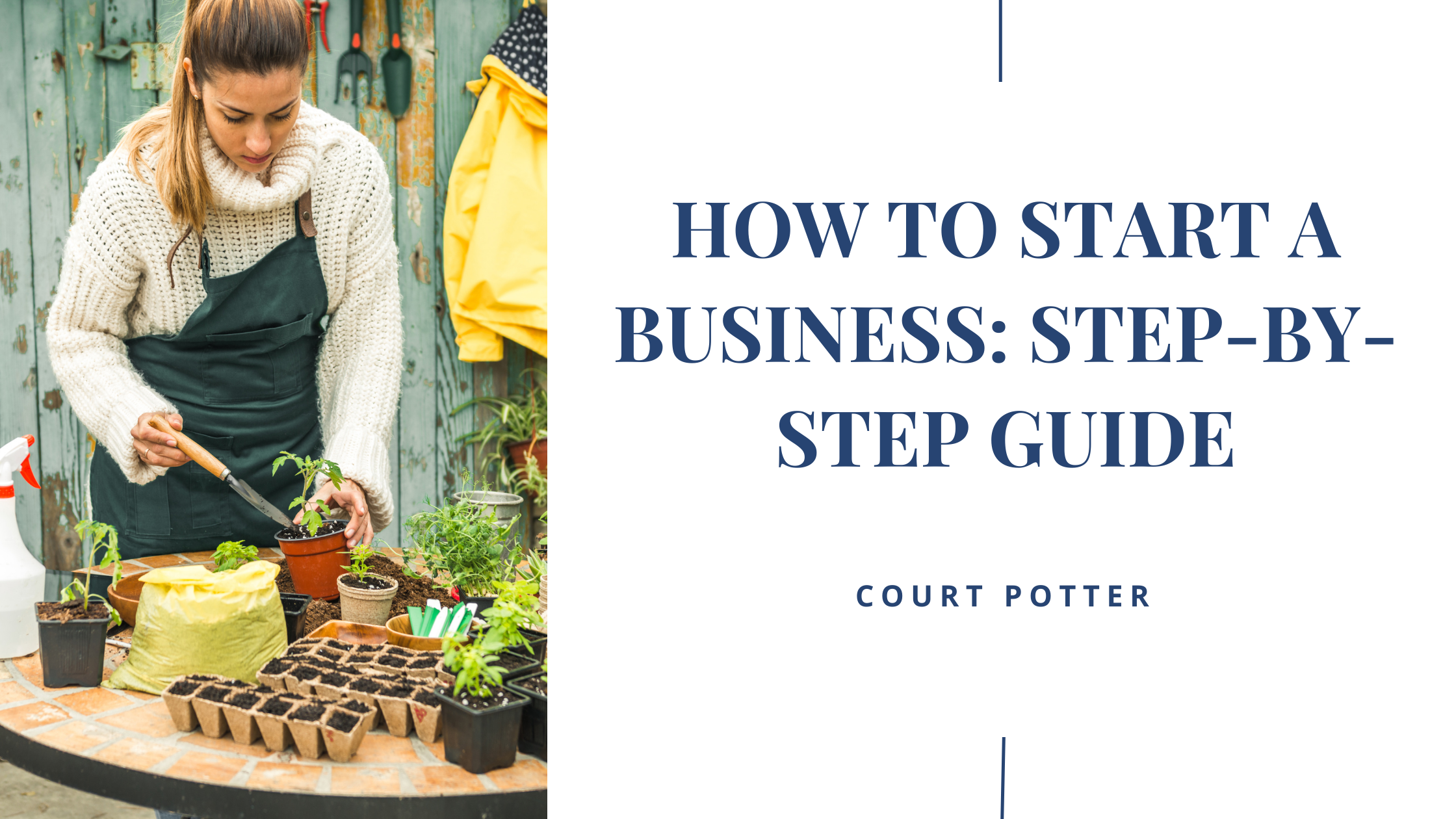 HOW TO START A BUSINESS: STEP-BY-STEP GUIDE