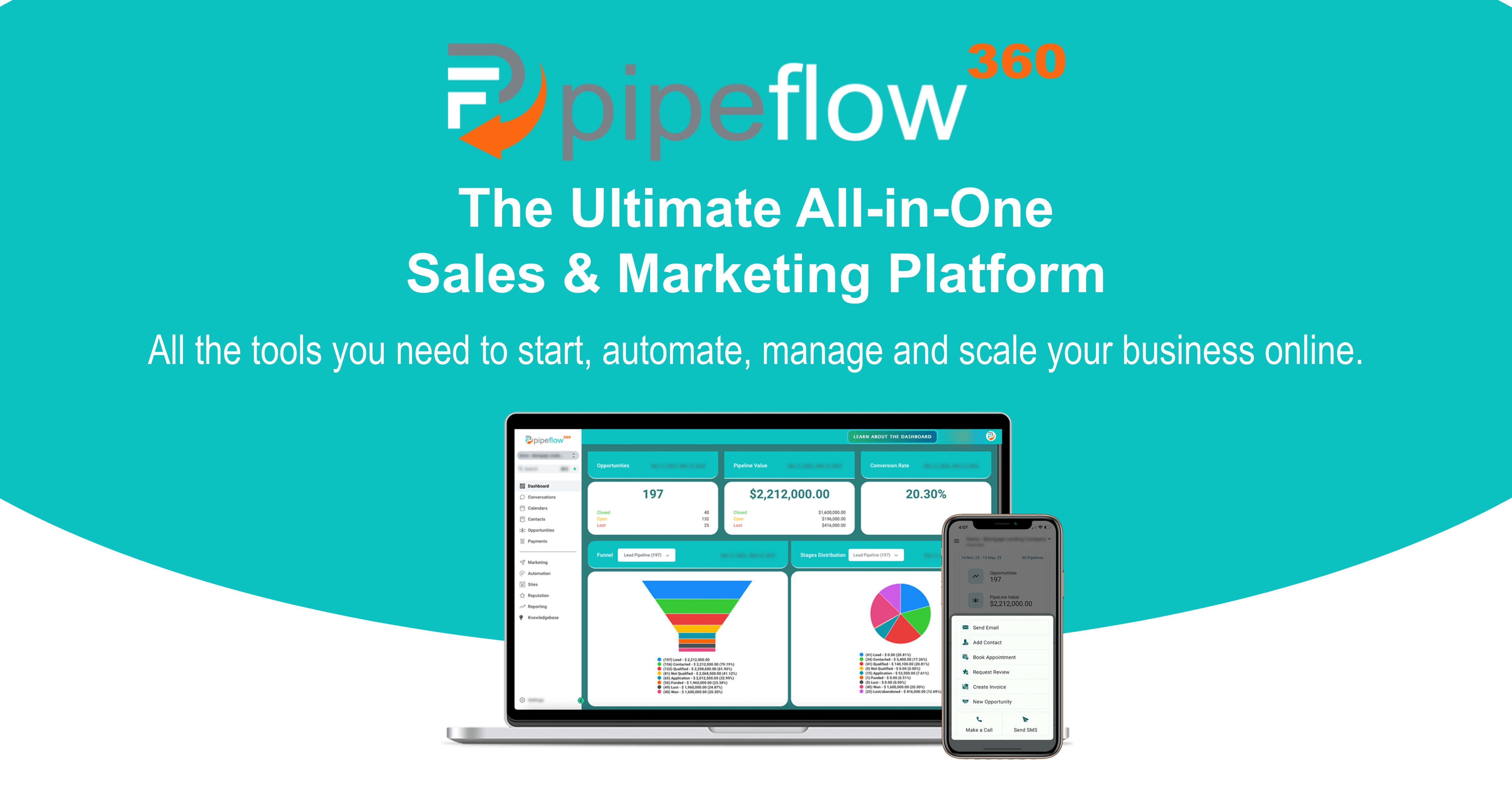 PipeFlow360.com - $97/mo. Lifetime Access to Premium Course Creator Plan