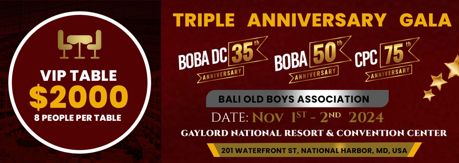 Get Your VIP Table For You & Your Guests