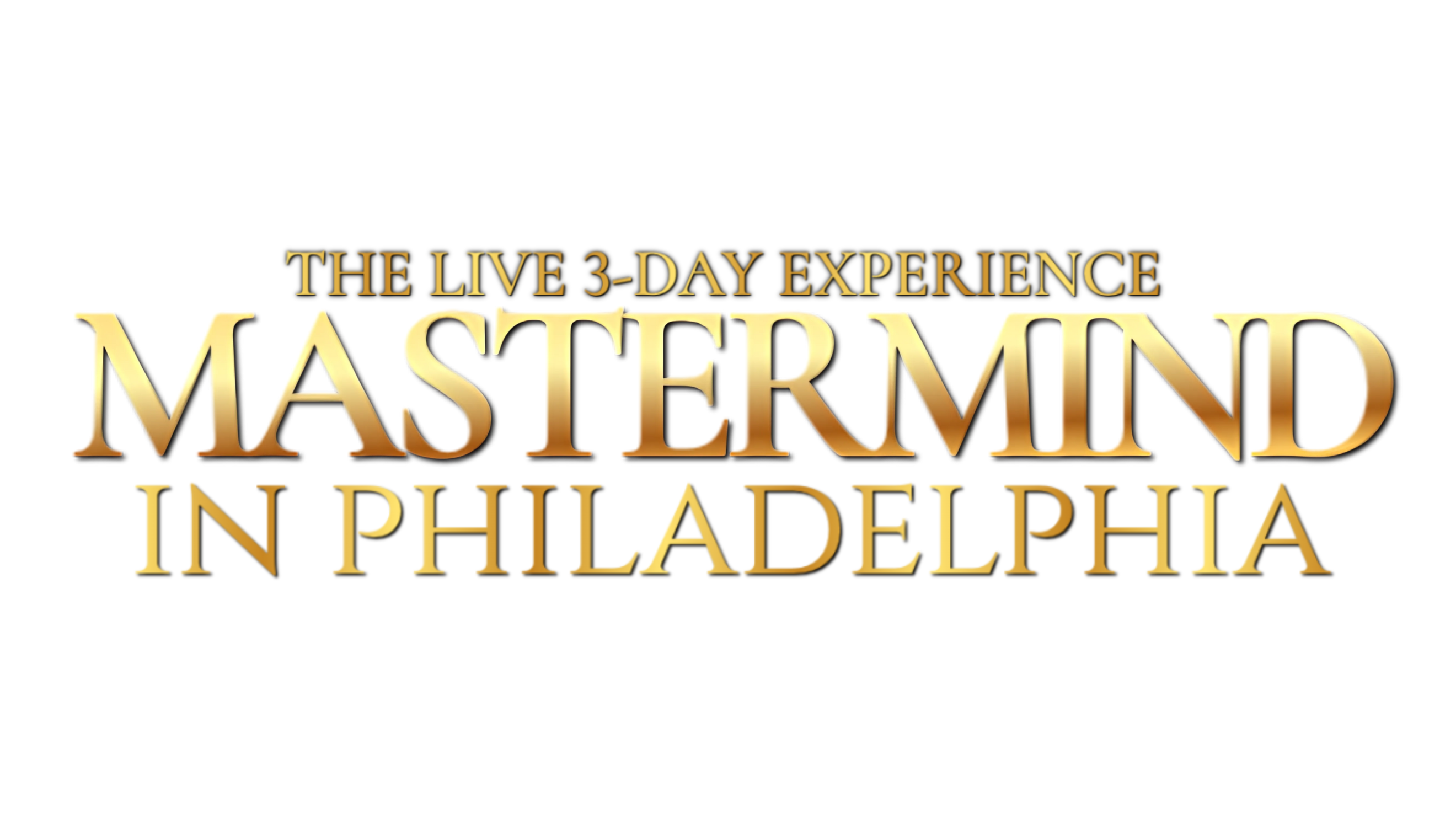 THE LIVE 3-DAY EXPERIENCE