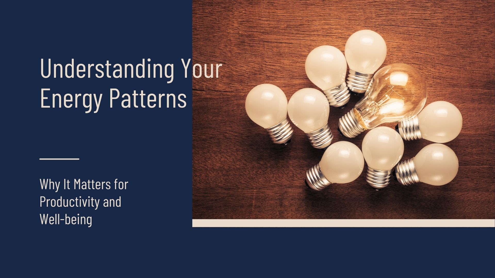 Understanding Your Energy Patterns