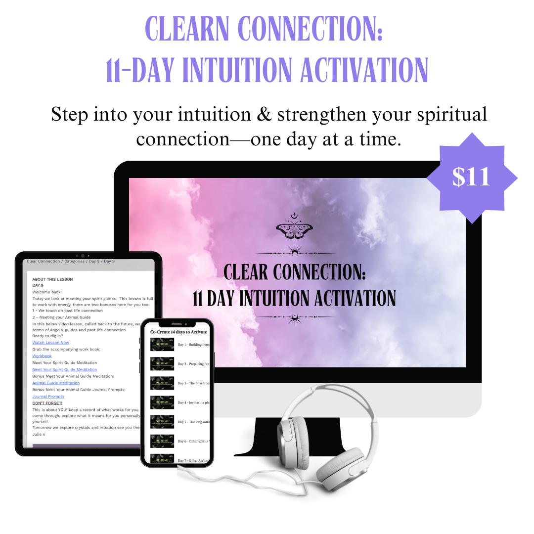 Clear Connection: 11-Day Intuition Activation