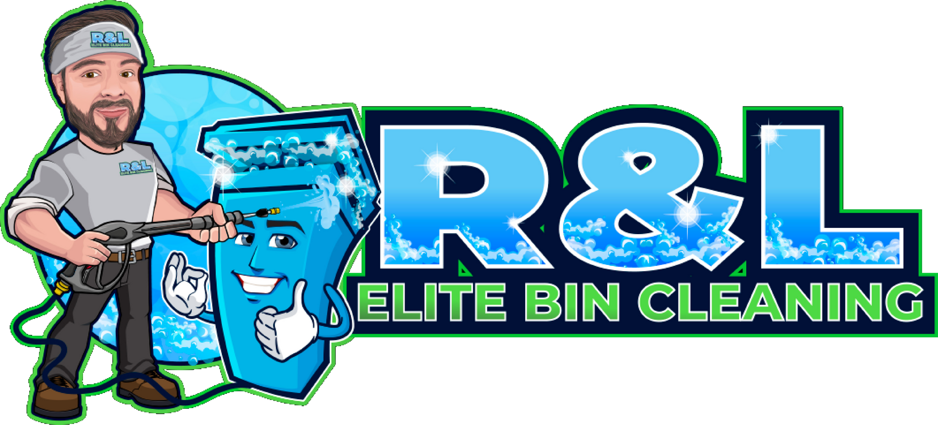 R&L Elite Bin Cleaning - Trash Can Cleaning & Dumpster Cleaning