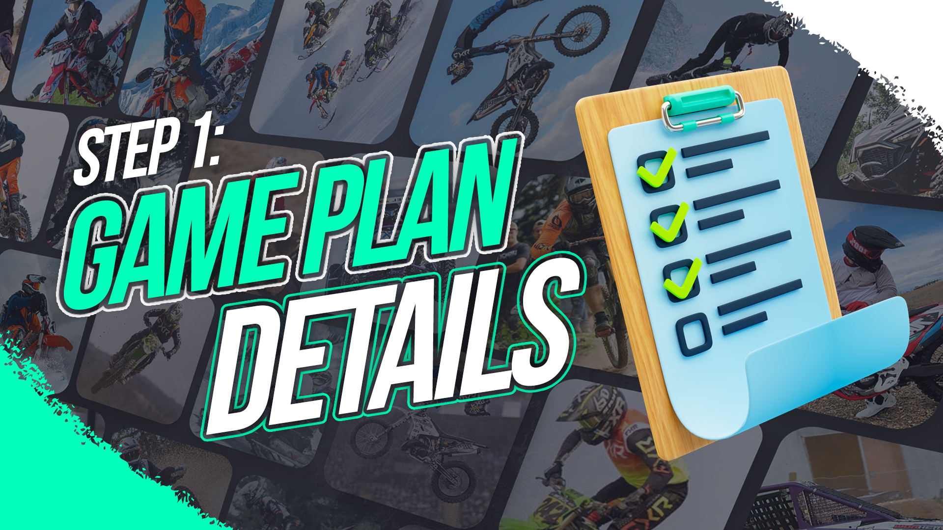 Step 1: Game Plan Details