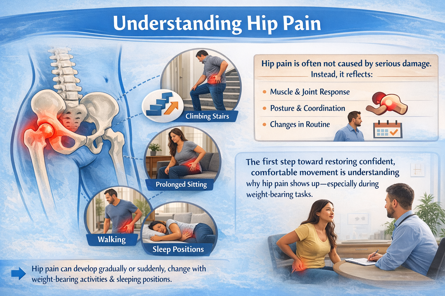 Hip Pain | Causes, Symptoms & Movement | Restore PT