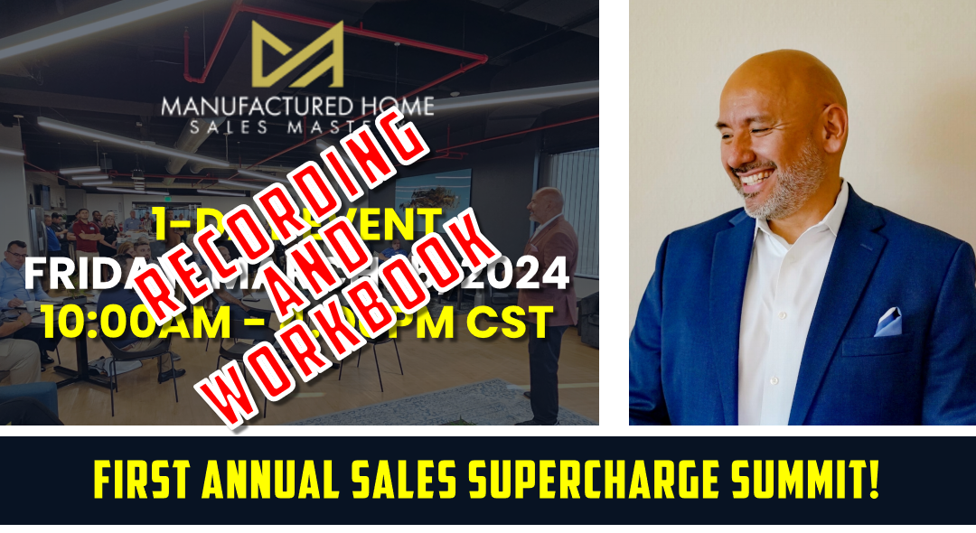 Sales Supercharge Summit Live Recording Offer