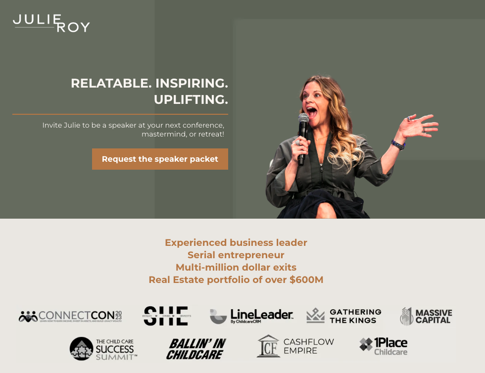 Julie Roy, Keynote Speaker