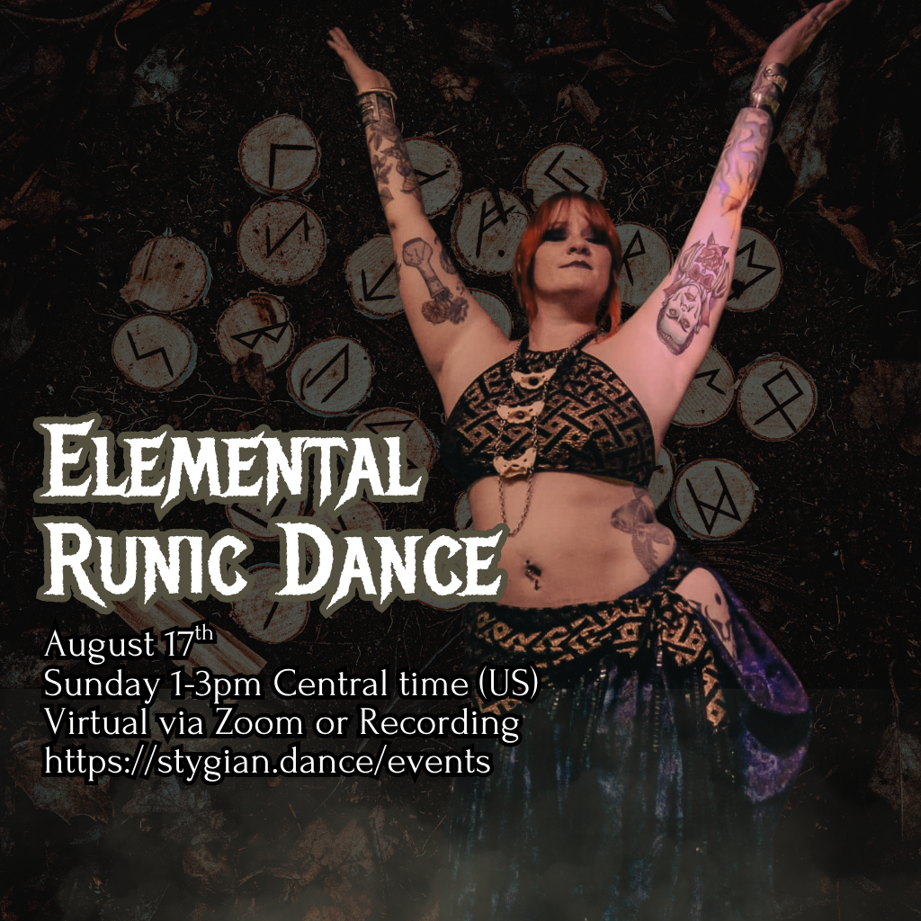 Elemental Runic Dance - Workshop with Daewen - Stygian Dance