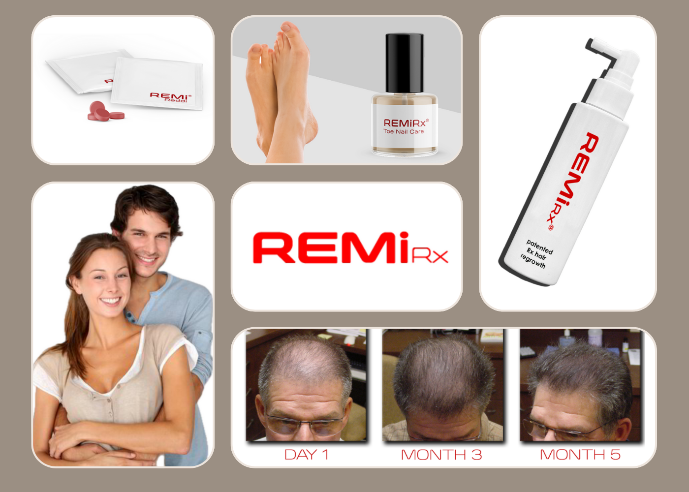 REMiRx® - Patented Rx Hair Regrowth