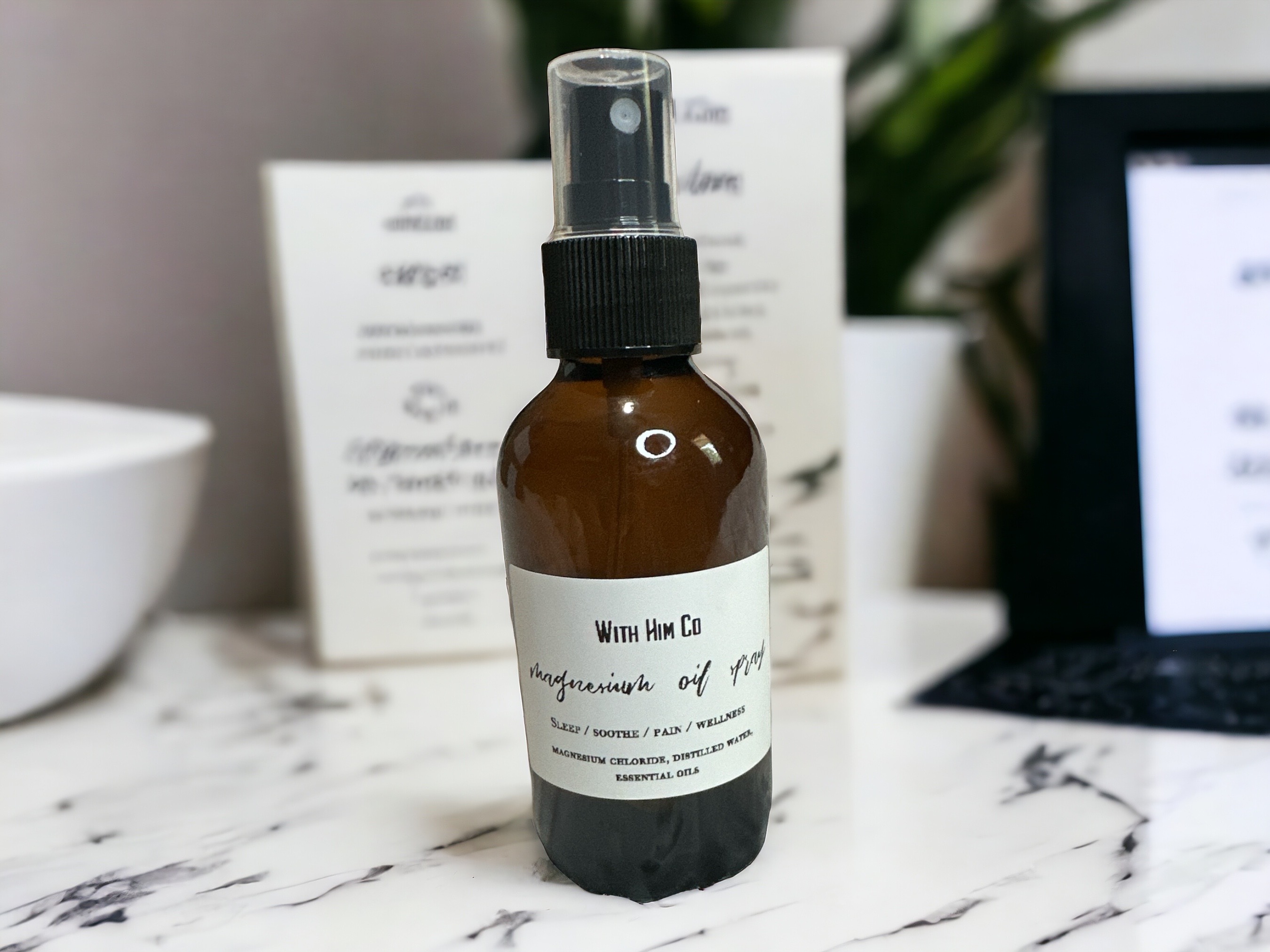 Wellness Spray Essentials | Natural Relief Sprays | With Him Co.