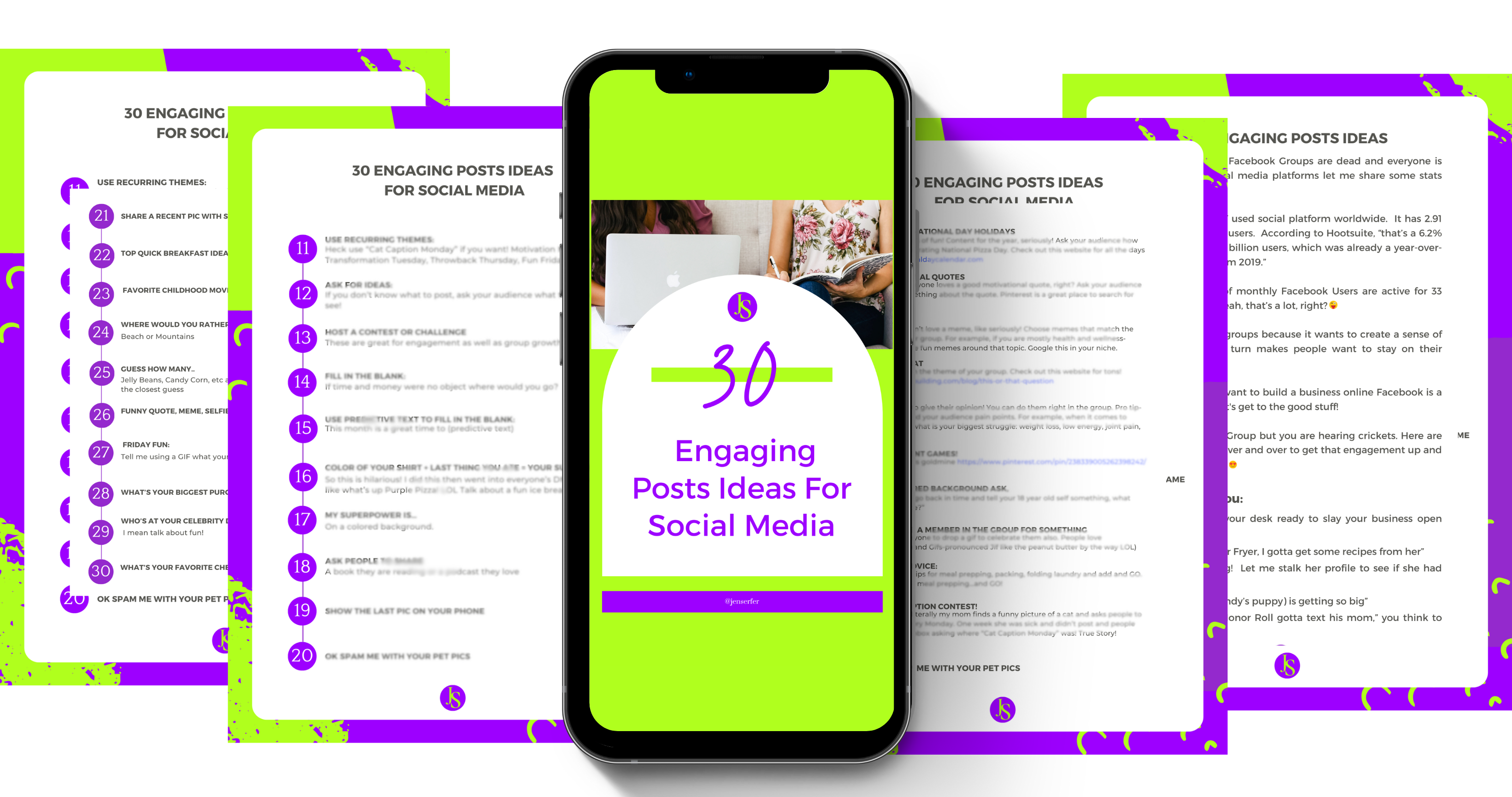 My 30 Engaging Post Ideas For Social Media