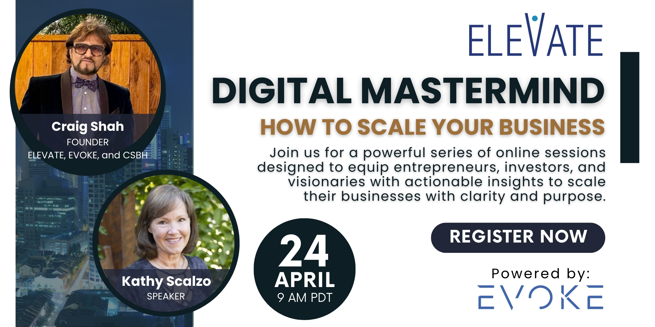 Register for ELEVATE: April 24 Digital Mastermind