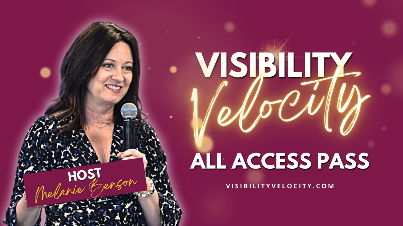 Melanie Benson's Visibility Velocity Event