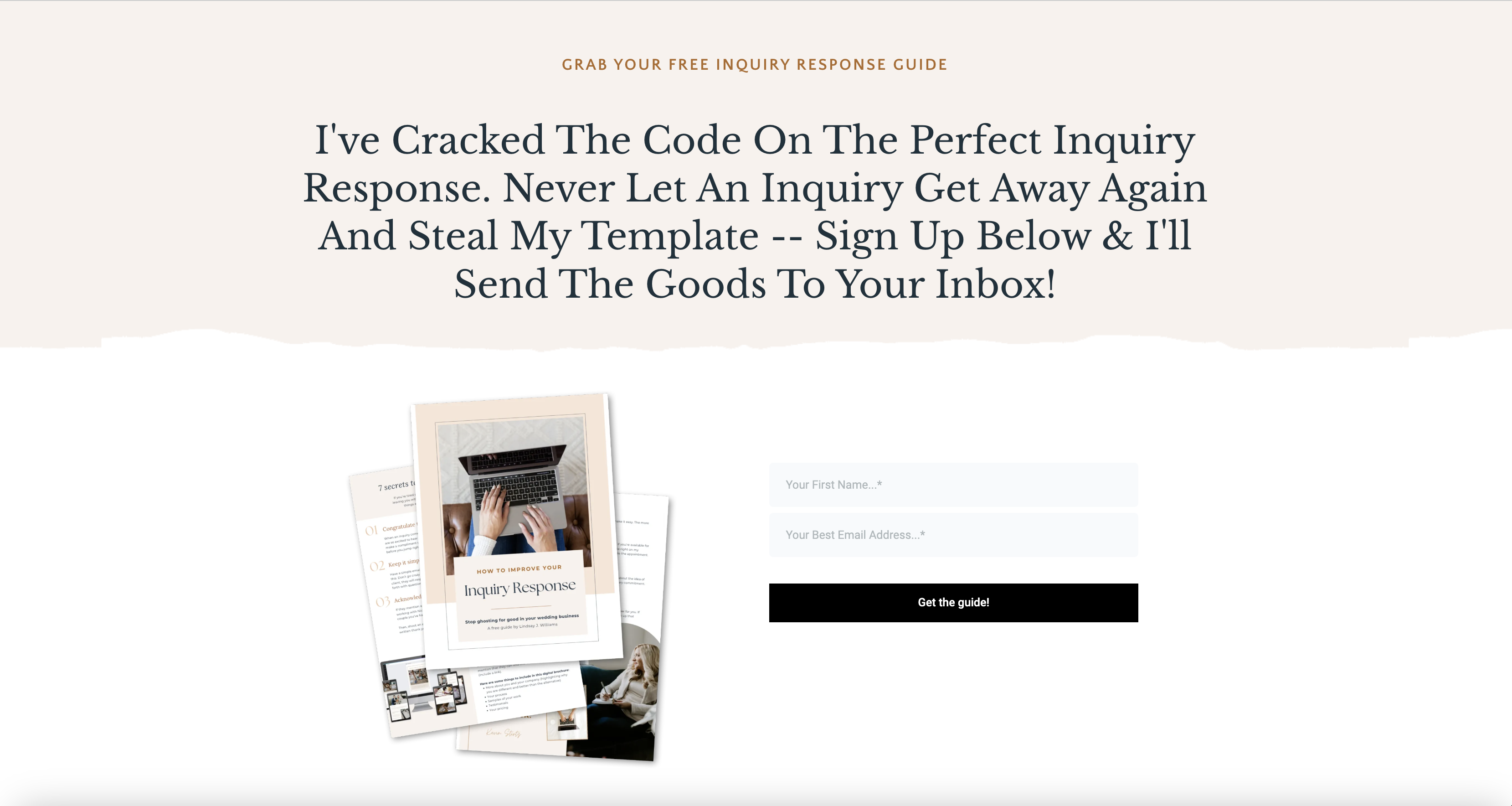 Inquiry Response Guide