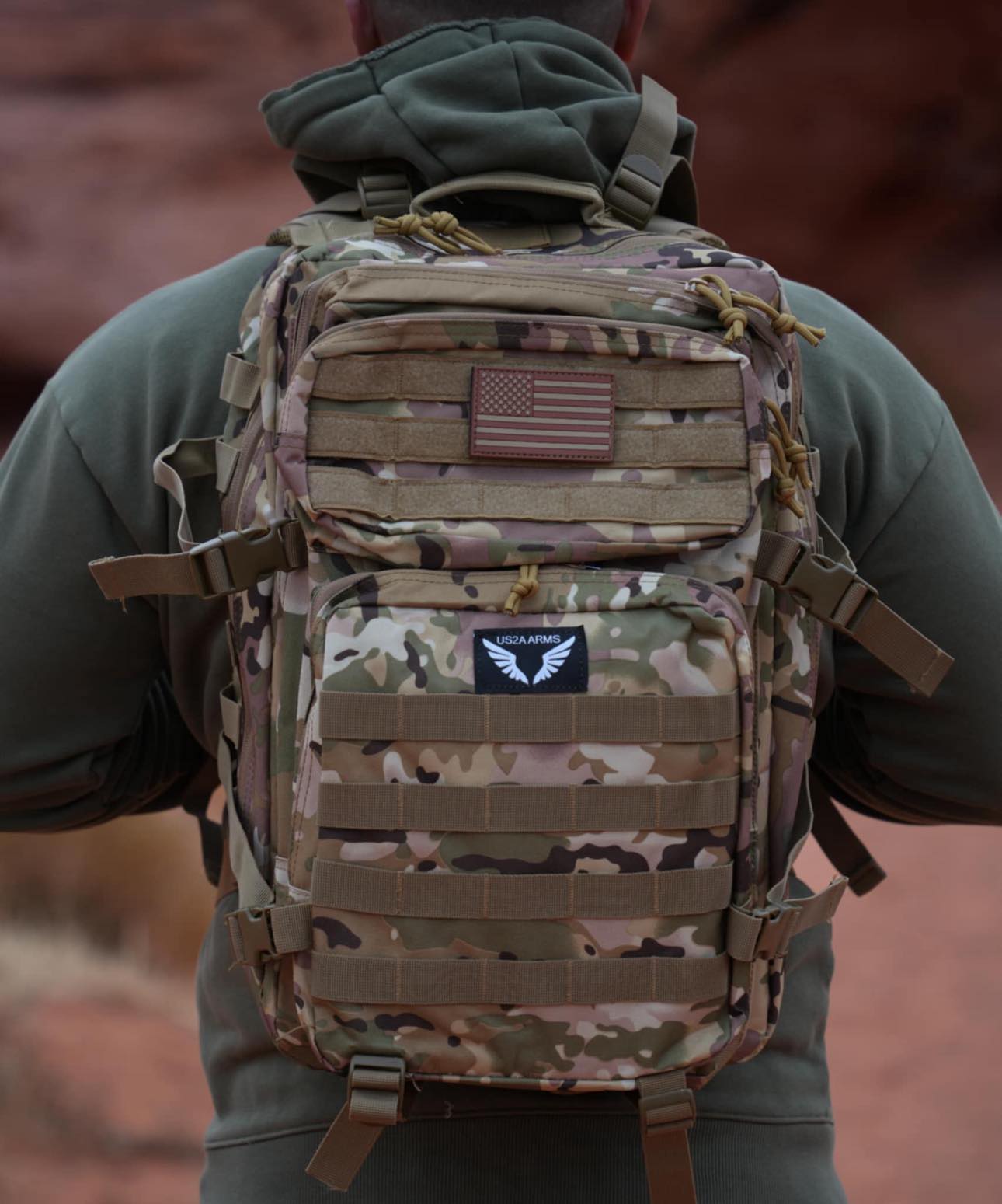 40L Military Tactical 3 Day Backpack