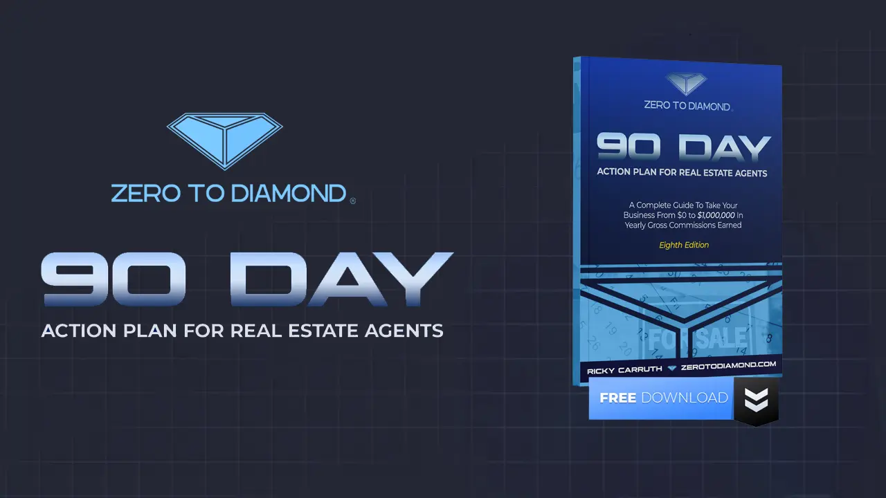 Get The 90 Day Action Plan For Real Estate Agents | Zero To Diamond