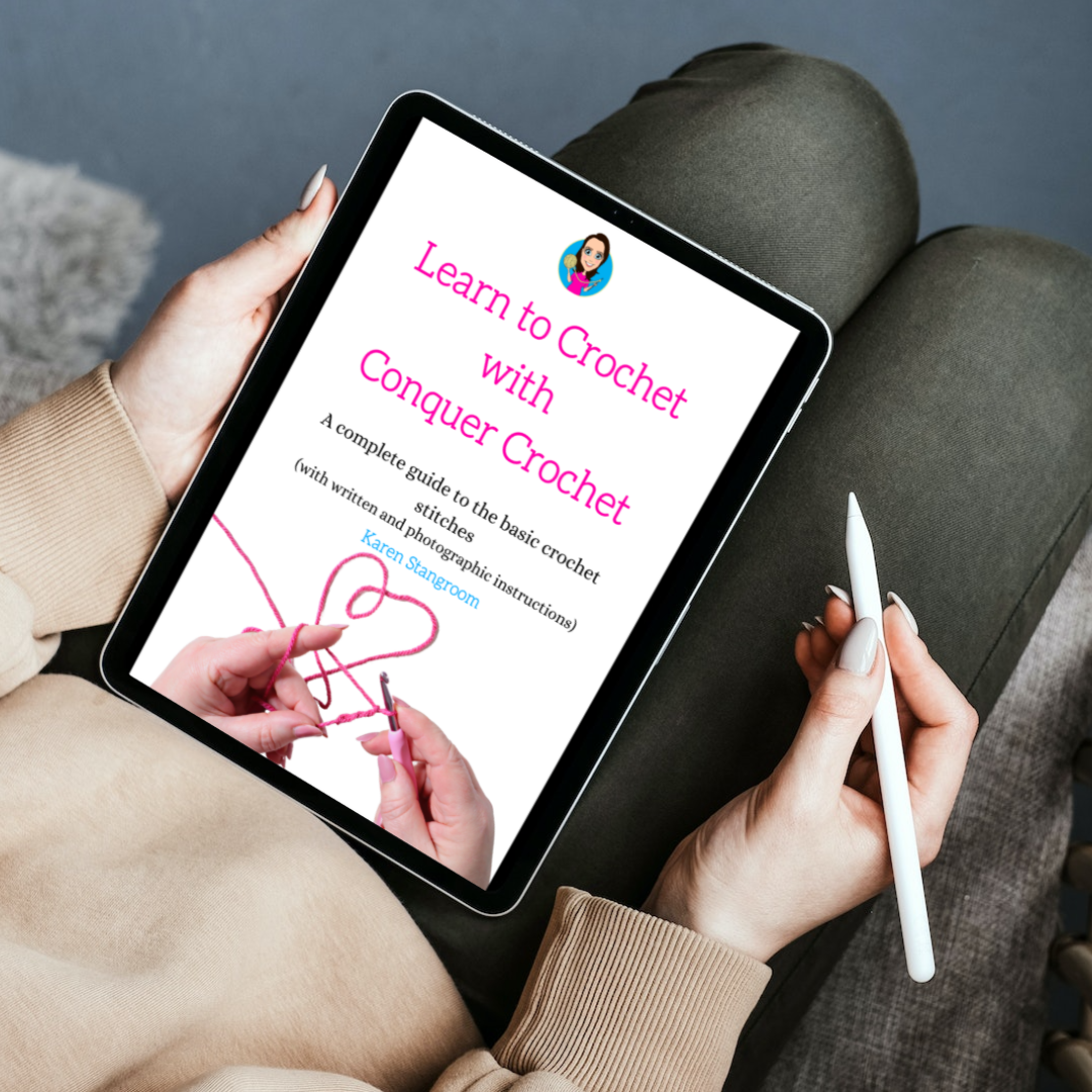 Learn to crochet with Conquer Crochet