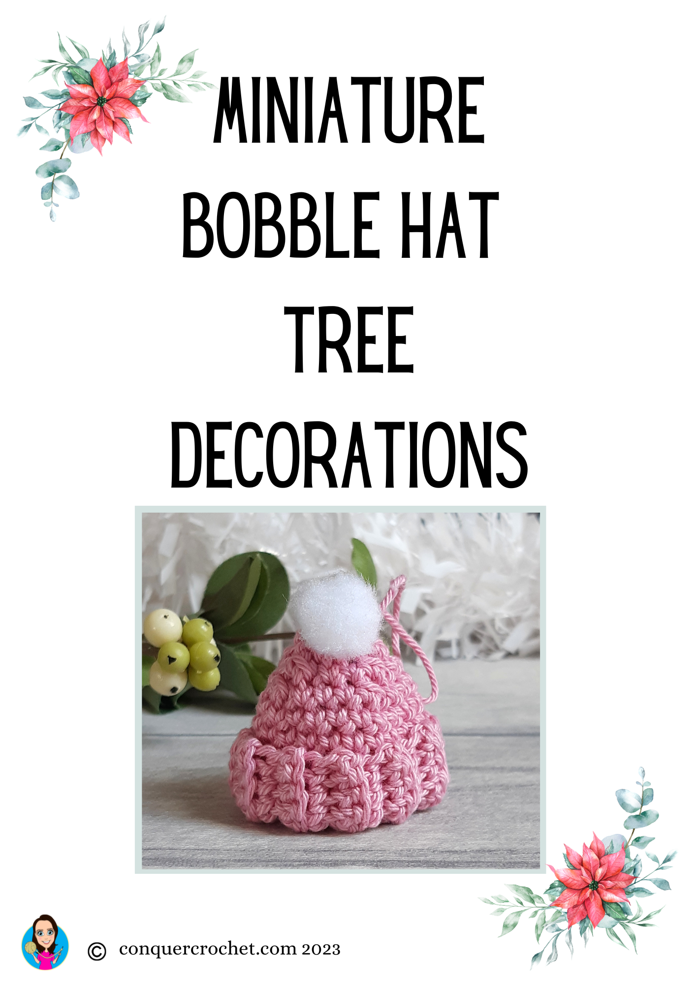Miniature Bobble Hat Crochet Pattern
